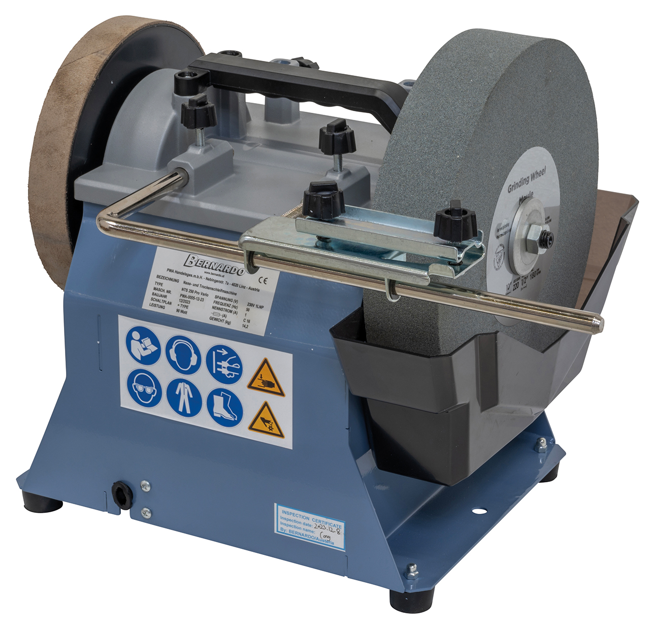 Bernardo wet and dry sanding machine NTS 250 Pro Vario I 05-1086