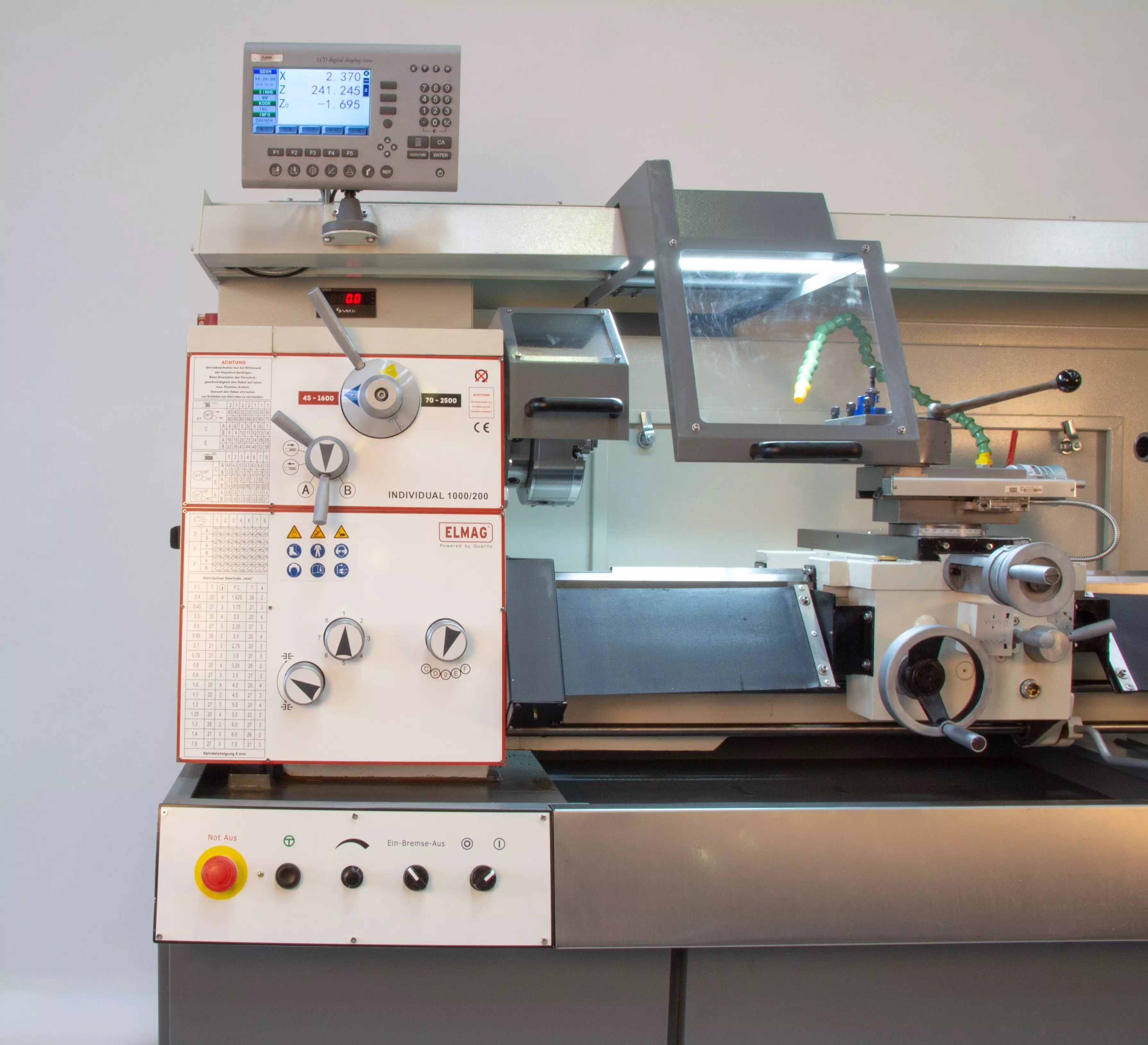 ELMAG Universal lathe INDIVIDUAL 1000/200 - Vario