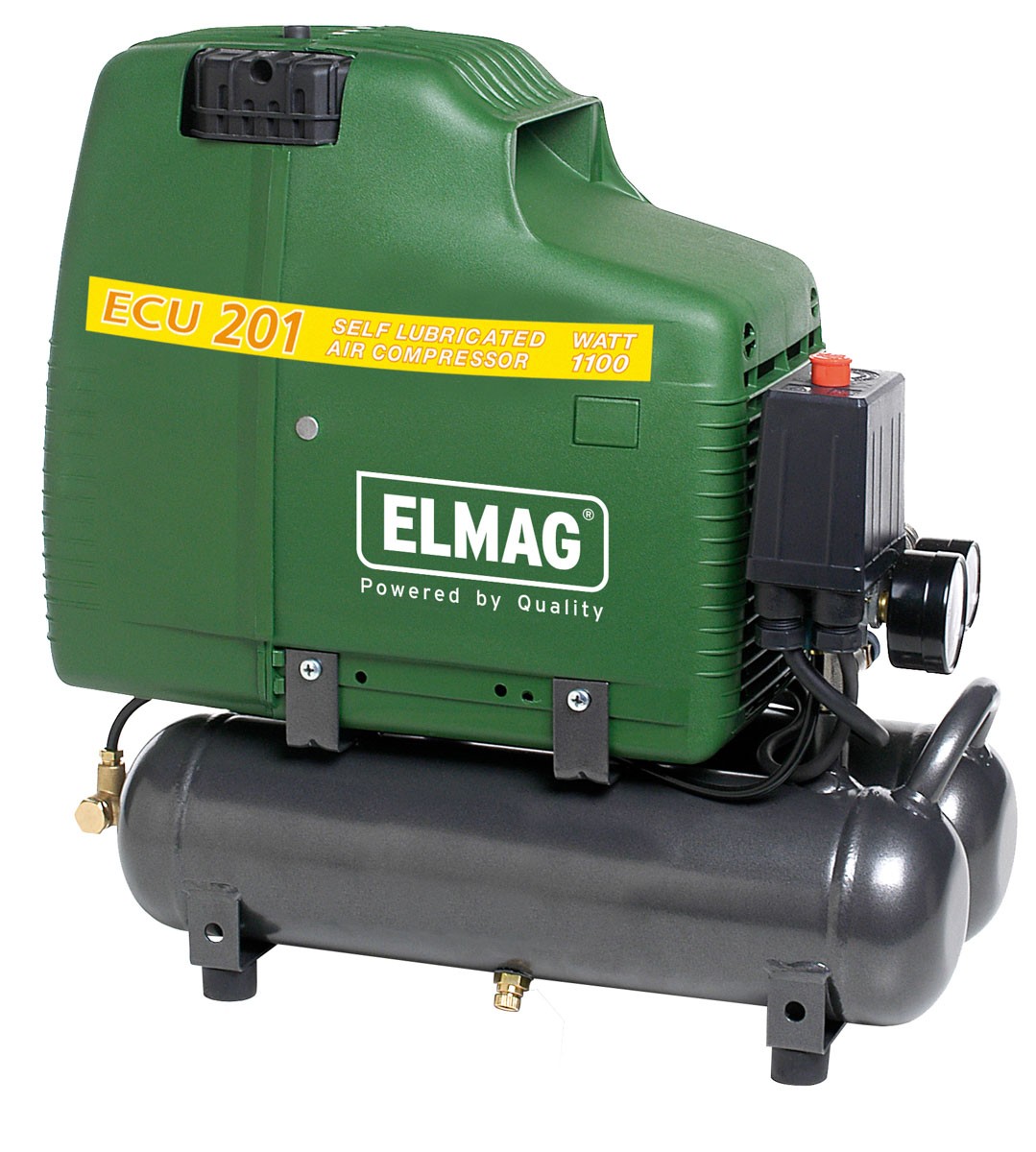ELMAG 201/8/6 W 1hp 1450 rpm Oil-free special compressor ECU I 10300