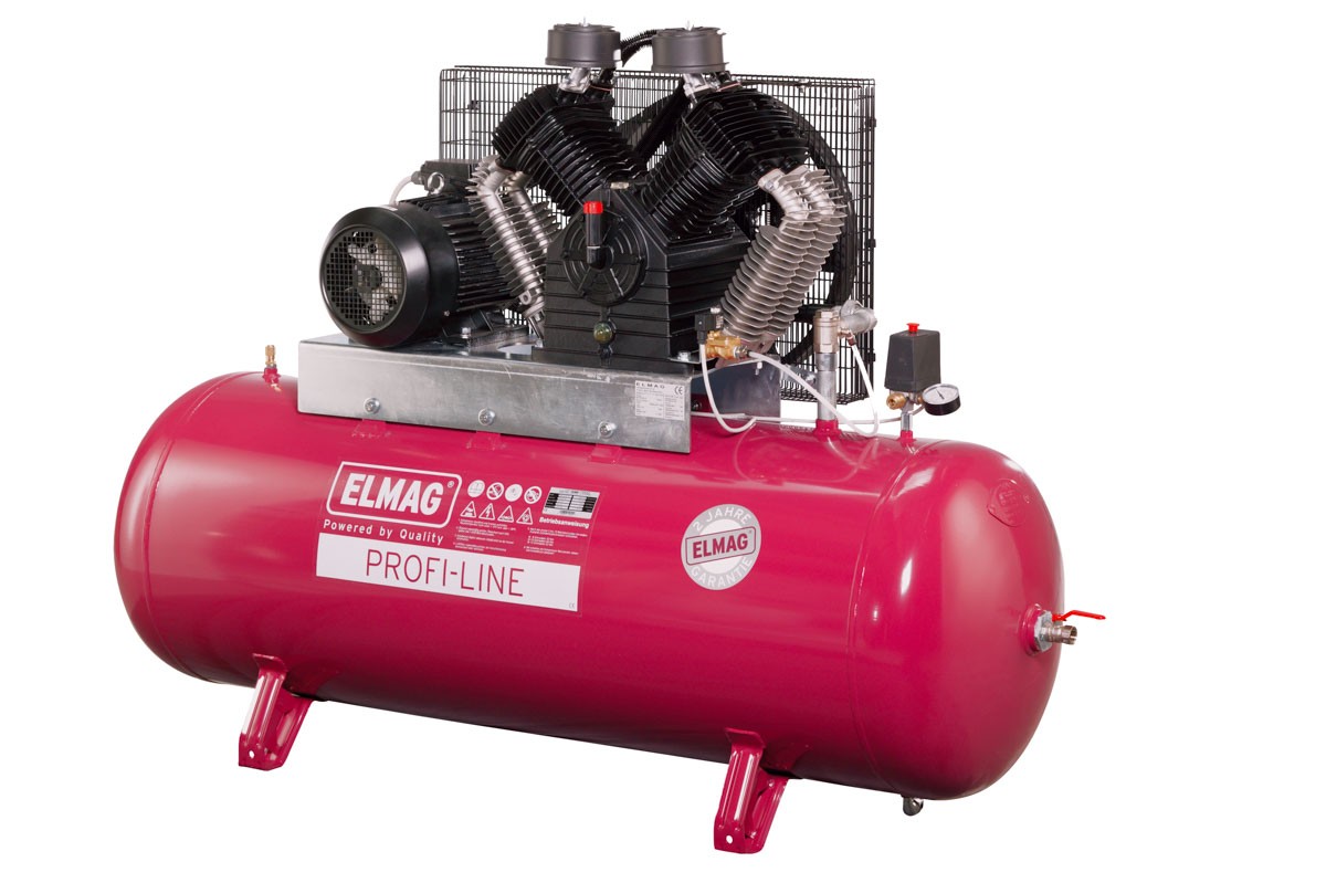 ELMAG PL-H 1450/15/500 D with star delta system Compressor PROFI-LINE I ...