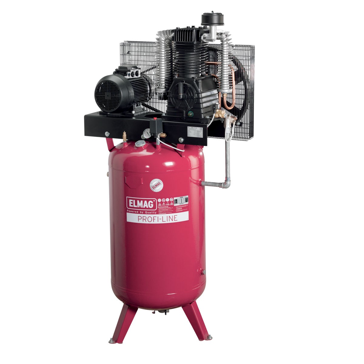 ELMAG PL-HV 1080/15/270D with star triangle system Compressor PROFI ...