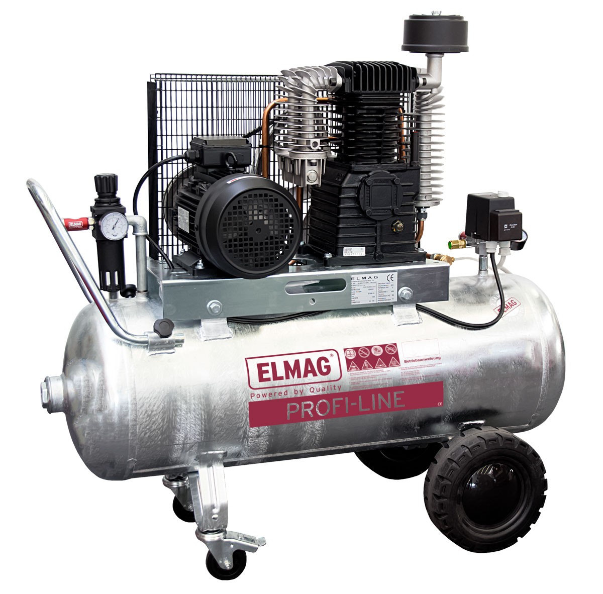 ELMAG PL-Z 840/10/200D Kompressor PROFI-LINE 'VERZINKT'