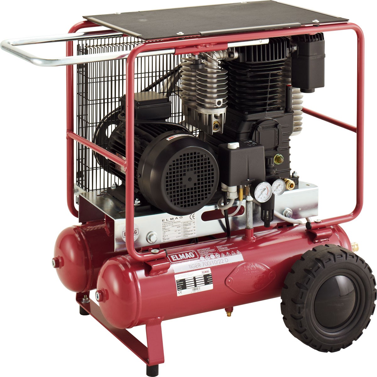 ELMAG 600/10/22 D assembly compressor TIGER I 10075