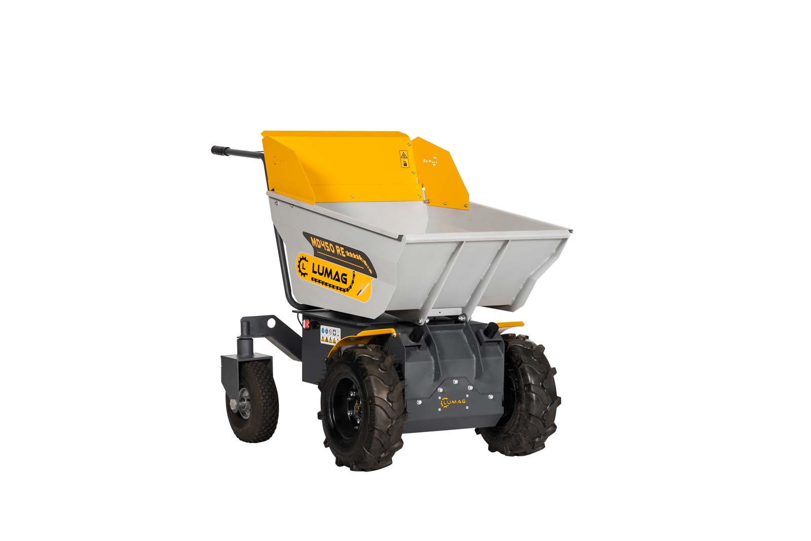 Lumag ELEKTRO DUMPER mit Radantrieb MD-450RE